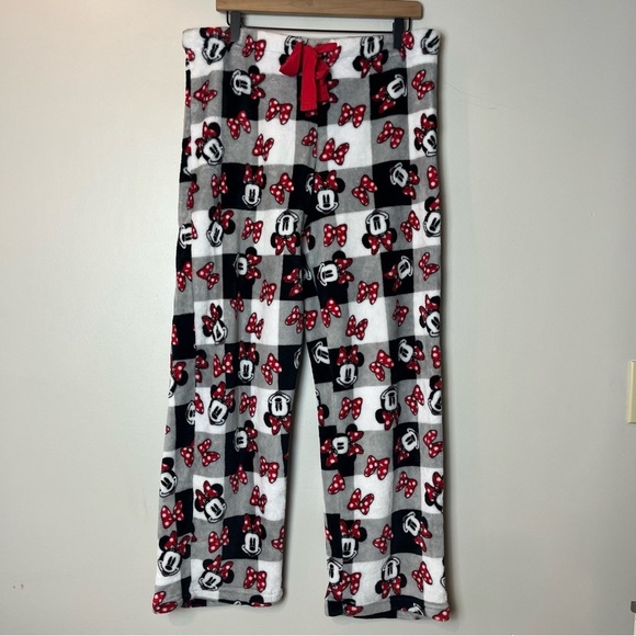 Disney | Intimates & Sleepwear | Disney Minnie Mouse Fleece Pajama ...